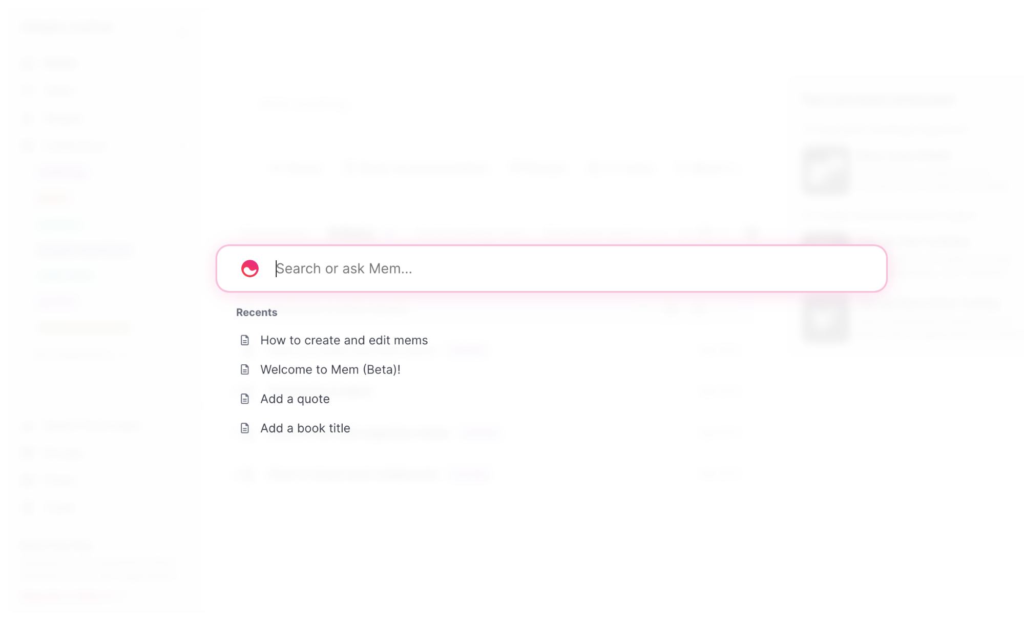 Mem AI: A Self-Organizing Workspace Powered by Artificial Intelligence ...
